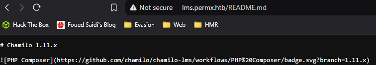Hackthebox: PermX - Foued Saidi's Blog